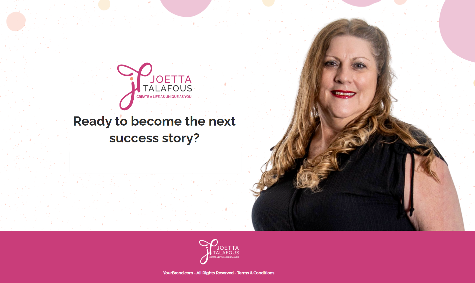 Hey, It's Joetta! See what I'm up to now!